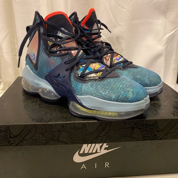 Nike | Shoes | Nike Lebron Xix 9 Fast Food Basketball Shoe Mens ...